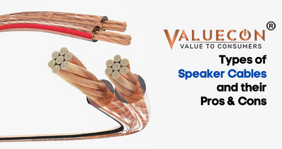 Types of Speaker Cables and their Pros & Cons